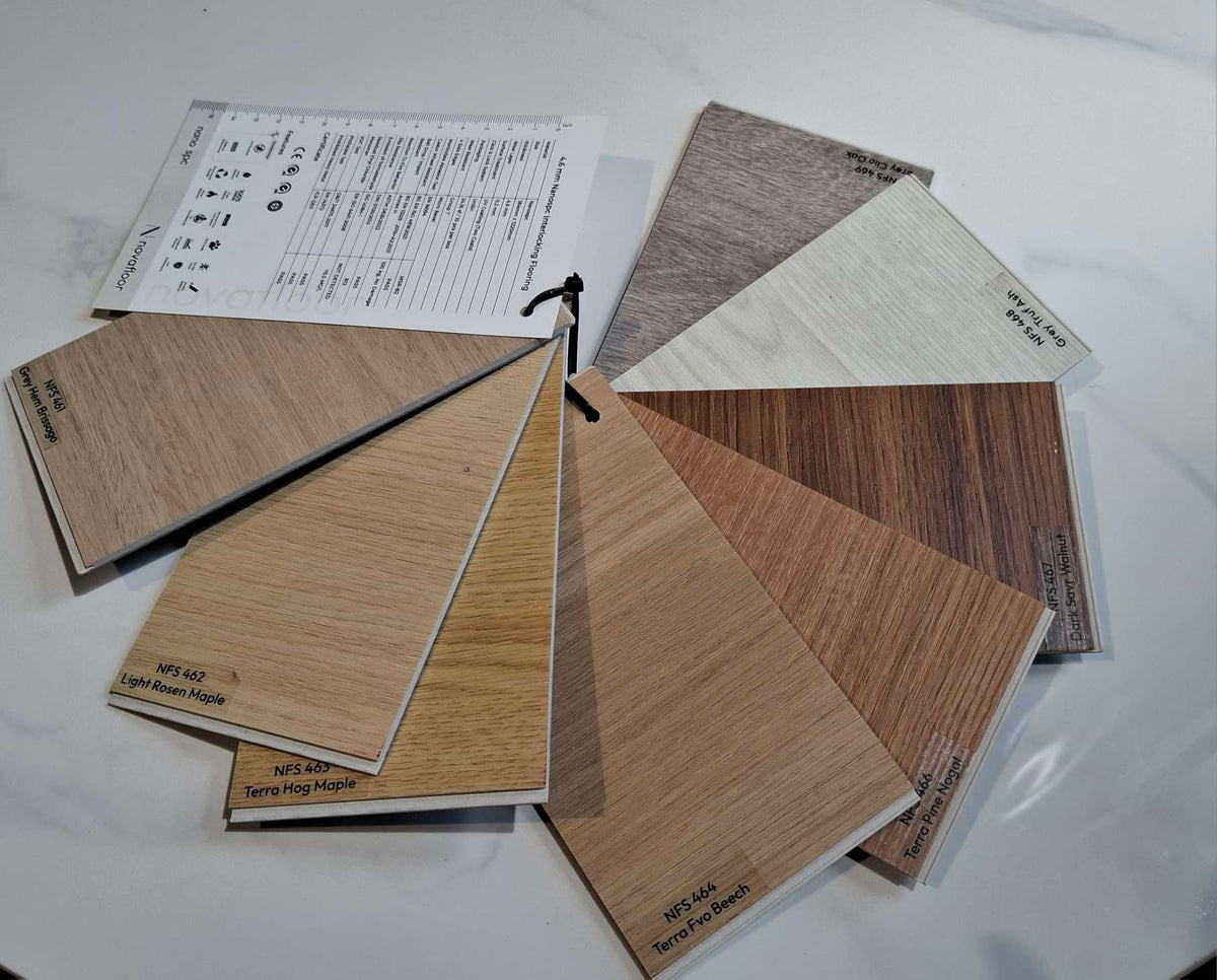 MALAYSIA | SPC Flooring 4.6mm Nano (8 Colours Available)