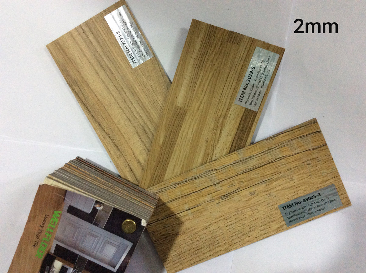 2mm Vinyl Plank Flooring (30+ Colours)