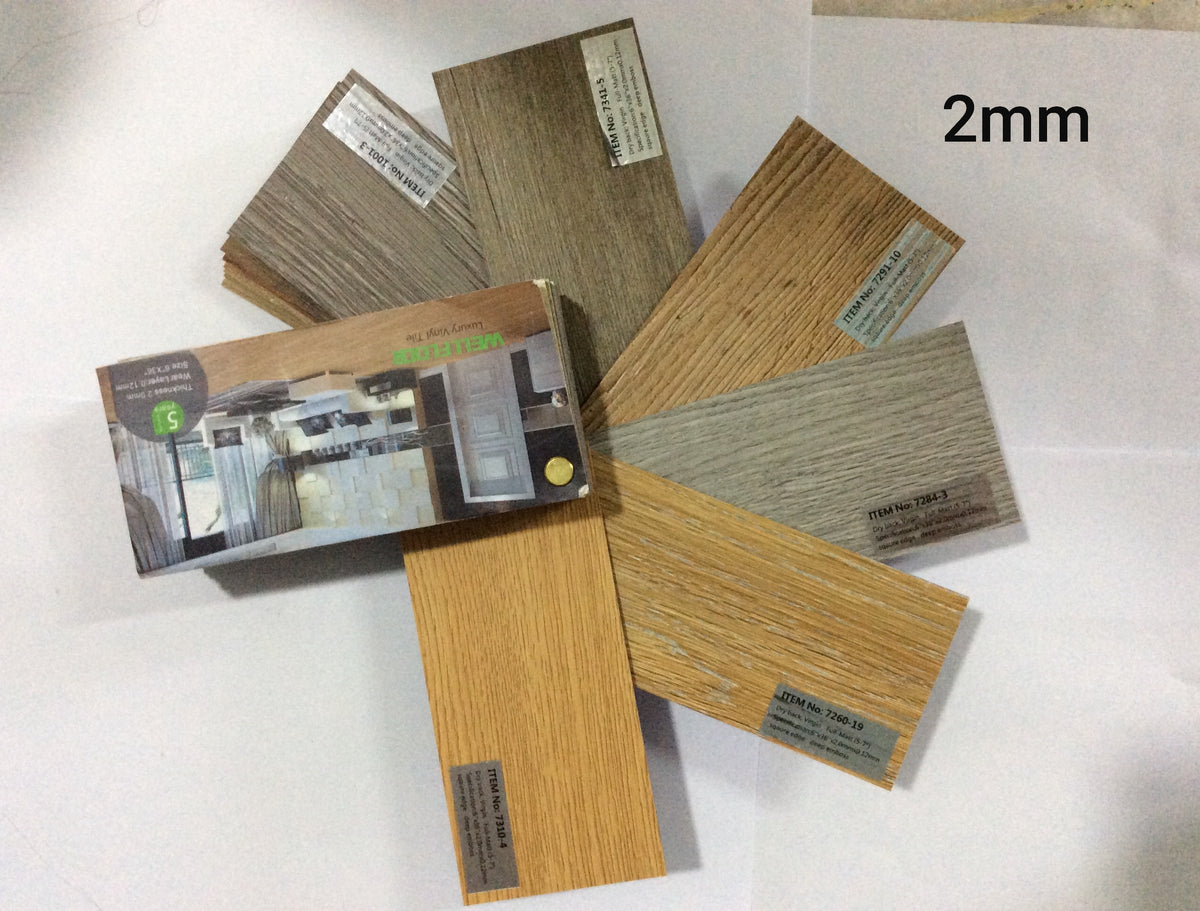 2mm Vinyl Plank Flooring (30+ Colours)